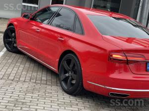 Red Audi A8 2014 in Jurmala, with an engine capacity of 3.00 L and mileage of 0 thousand km for 3950 €, photo 10 on AUTOMOTO.COM.LV