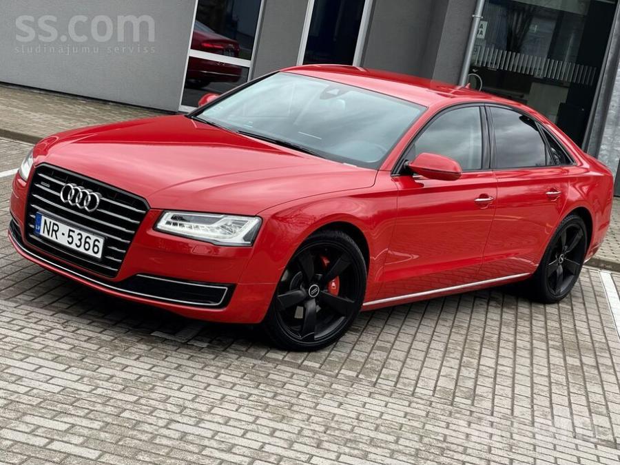 Red Audi A8 2014 in Jurmala, with an engine capacity of 3.00 L and mileage of 0 thousand km for 3950 €, photo 11 on AUTOMOTO.COM.LV