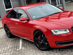 Red Audi A8 2014 in Jurmala, with an engine capacity of 3.00 L and mileage of 0 thousand km for 3950 €, photo 17 on AUTOMOTO.COM.LV