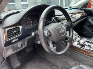 Red Audi A8 2014 in Jurmala, with an engine capacity of 3.00 L and mileage of 0 thousand km for 3950 €, photo 22 on AUTOMOTO.COM.LV
