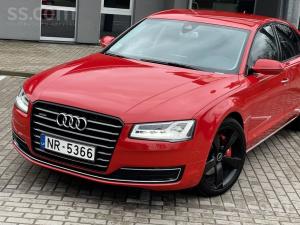 Sarkans Audi A8 2014 Jūrmala, ar dzinēja tilpumu 3.00 L un nobraukumu 0 tūkst. km par 18750 €, foto 4 vietnē AUTOMOTO.COM.LV