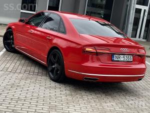 Sarkans Audi A8 2014 Jūrmala, ar dzinēja tilpumu 3.00 L un nobraukumu 0 tūkst. km par 18750 €, foto 5 vietnē AUTOMOTO.COM.LV