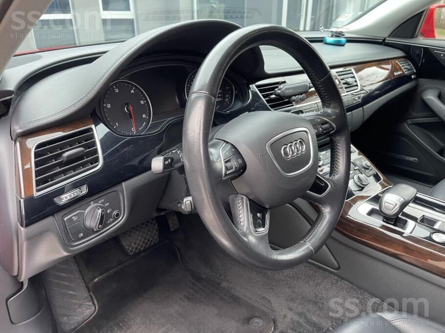 Sarkans Audi A8 2014 Jūrmala, ar dzinēja tilpumu 3.00 L un nobraukumu 0 tūkst. km par 18750 €, foto 22 vietnē AUTOMOTO.COM.LV