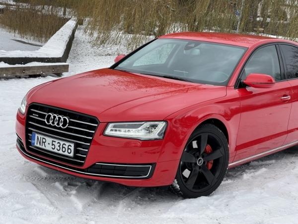 Sarkans Audi A8 2014 Rīga, ar dzinēja tilpumu 3.00 L un nobraukumu 208 tūkst. km par 19350 €, foto 6 vietnē AUTOMOTO.COM.LV