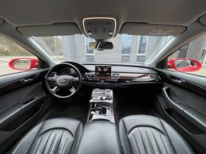 Red Audi A8 2014 in Riga, with an engine capacity of 3.00 L and mileage of 208 thousand km for 19350 €, photo 38 on AUTOMOTO.COM.LV