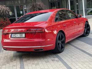 Red Audi A8 2014 in Jurmala, with an engine capacity of 3.00 L and mileage of 229 thousand km for 17650 €, photo 13 on AUTOMOTO.COM.LV