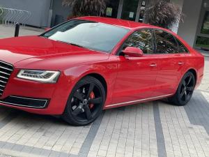 Red Audi A8 2014 in Jurmala, with an engine capacity of 3.00 L and mileage of 229 thousand km for 17650 €, photo 14 on AUTOMOTO.COM.LV
