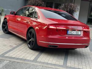 Red Audi A8 2014 in Jurmala, with an engine capacity of 3.00 L and mileage of 229 thousand km for 17650 €, photo 15 on AUTOMOTO.COM.LV