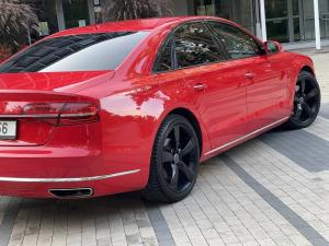 Red Audi A8 2014 in Jurmala, with an engine capacity of 3.00 L and mileage of 229 thousand km for 17650 €, photo 21 on AUTOMOTO.COM.LV