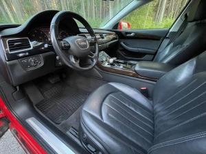 Red Audi A8 2014 in Jurmala, with an engine capacity of 3.00 L and mileage of 229 thousand km for 17650 €, photo 24 on AUTOMOTO.COM.LV