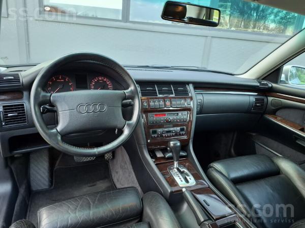 Audi A8 1996 Valka, ar dzinēja tilpumu 2.80 L un nobraukumu 239 tūkst. km par 4400 €, foto 5 vietnē AUTOMOTO.COM.LV