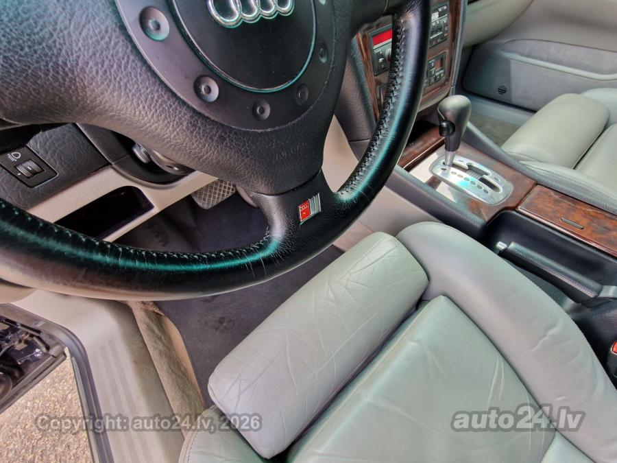 Audi A8 1997 Tartu, ar dzinēja tilpumu 3.70 L un nobraukumu 277 tūkst. km par 4490 €, foto 22 vietnē AUTOMOTO.COM.LV
