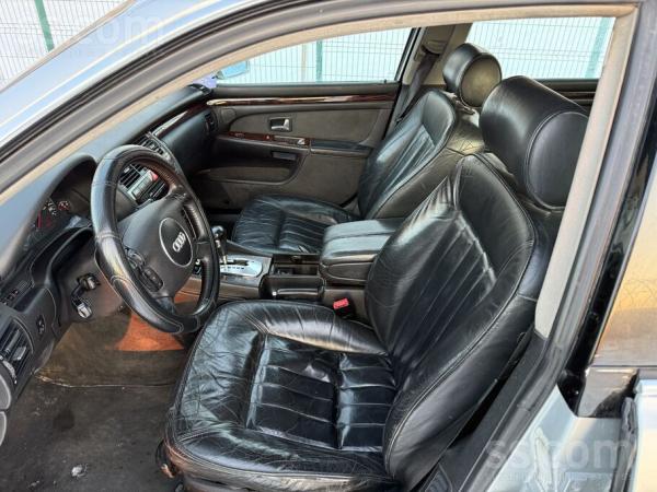 Audi A8 2001 in Jelgava, with an engine capacity of 2.50 L and mileage of 459 thousand km for 2500 €, photo 9 on AUTOMOTO.COM.LV