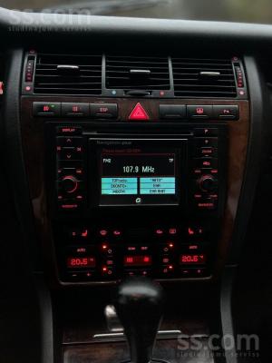 Audi A8 2001 in Riga, with an engine capacity of 2.50 L and mileage of 360 thousand km for 3600 €, photo 8 on AUTOMOTO.COM.LV