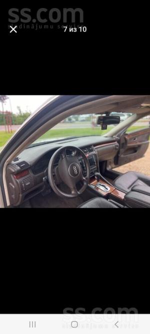 Audi A8 2001 Rīga, ar dzinēja tilpumu 2.50 L un nobraukumu 300 tūkst. km par 2500 €, foto 6 vietnē AUTOMOTO.COM.LV