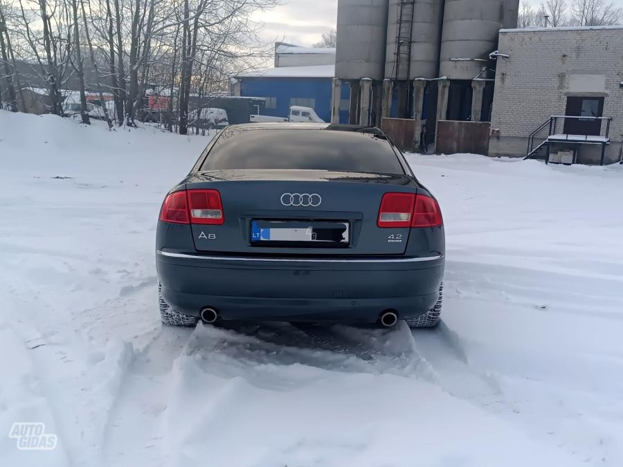 Audi A8 2003 Šauļi, ar dzinēja tilpumu 4.20 L un nobraukumu 390 tūkst. km par 4950 €, foto 5 vietnē AUTOMOTO.COM.LV