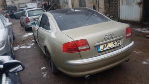 Audi A8 2004 in Vilnius, with an engine capacity of 3.70 L and mileage of 250 thousand km for 1500 €, photo 4 on AUTOMOTO.COM.LV