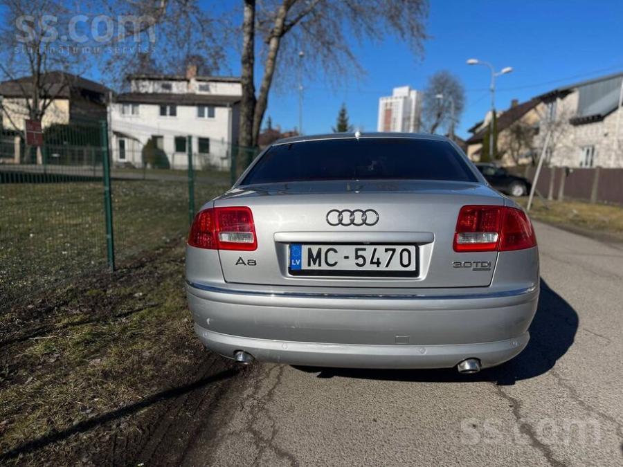 Audi A8 2005 Rīga, ar dzinēja tilpumu 3.00 L un nobraukumu 372 tūkst. km par 4150 €, foto 5 vietnē AUTOMOTO.COM.LV