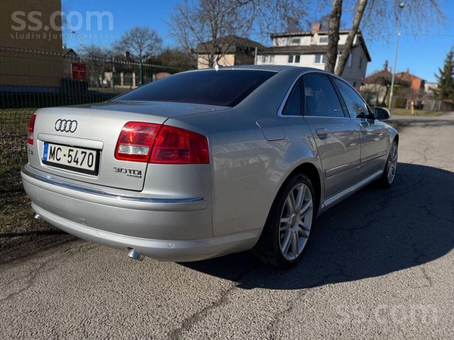 Audi A8 2005 Rīga, ar dzinēja tilpumu 3.00 L un nobraukumu 372 tūkst. km par 4150 €, foto 6 vietnē AUTOMOTO.COM.LV