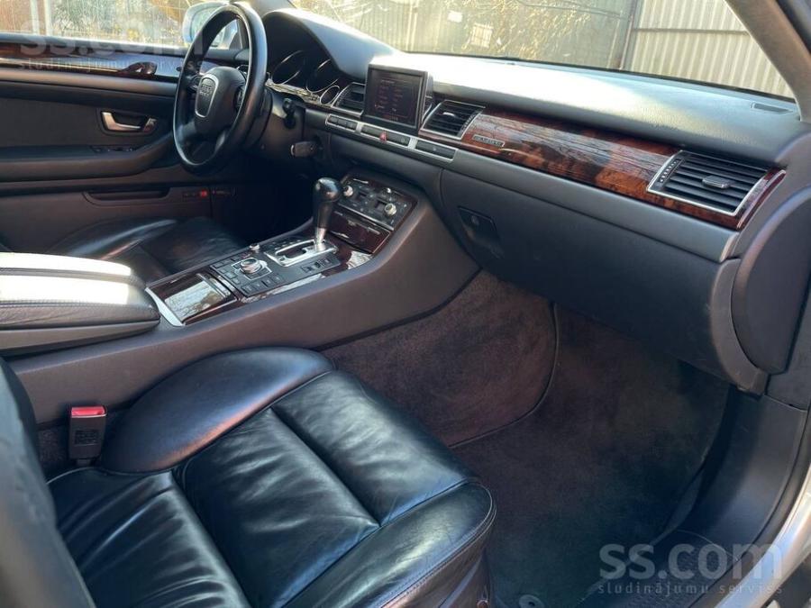 Audi A8 2005 Rīga, ar dzinēja tilpumu 3.00 L un nobraukumu 372 tūkst. km par 4150 €, foto 7 vietnē AUTOMOTO.COM.LV