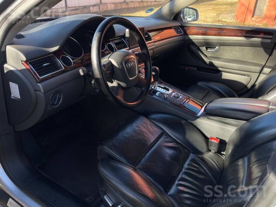 Audi A8 2005 Rīga, ar dzinēja tilpumu 3.00 L un nobraukumu 372 tūkst. km par 4150 €, foto 10 vietnē AUTOMOTO.COM.LV