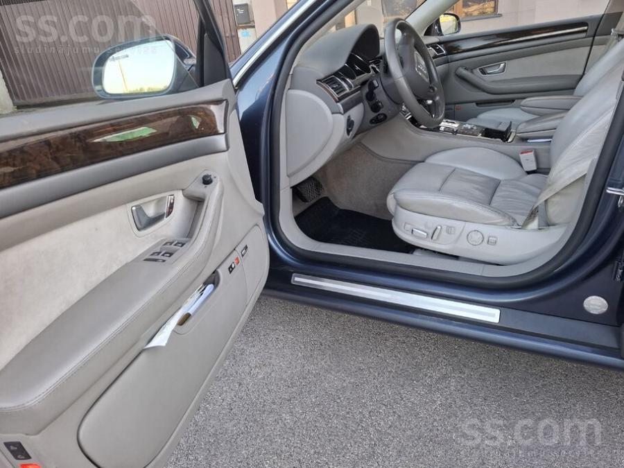 Audi A8 2005 Daugavpils, ar dzinēja tilpumu 4.20 L un nobraukumu 284 tūkst. km par 6550 €, foto 8 vietnē AUTOMOTO.COM.LV