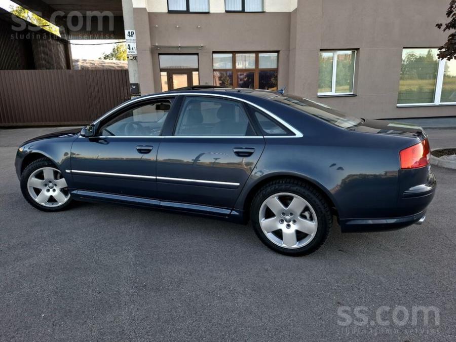 Audi A8 2005 in Daugavpils, with an engine capacity of 4.20 L and mileage of 285 thousand km for 5200 €, photo 4 on AUTOMOTO.COM.LV