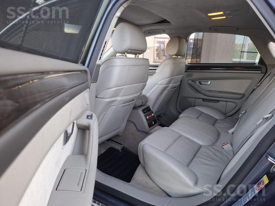 Audi A8 2005 in Daugavpils, with an engine capacity of 4.20 L and mileage of 285 thousand km for 5200 €, photo 9 on AUTOMOTO.COM.LV