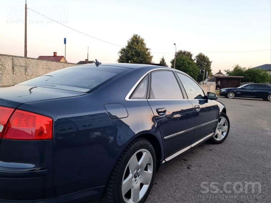 Audi A8 2005 Daugavpils, ar dzinēja tilpumu 4.20 L un nobraukumu 282 tūkst. km par 4699 €, foto 9 vietnē AUTOMOTO.COM.LV