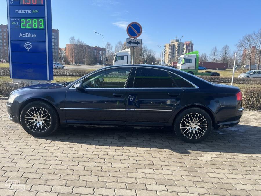 Audi A8 2006 in Klaipeda, with an engine capacity of 3.00 L and mileage of 3800 thousand km for 3500 €, photo 11 on AUTOMOTO.COM.LV