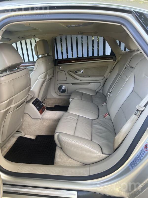 Audi A8 2006 Jūrmala, ar dzinēja tilpumu 4.20 L un nobraukumu 429 tūkst. km par 5950 €, foto 8 vietnē AUTOMOTO.COM.LV