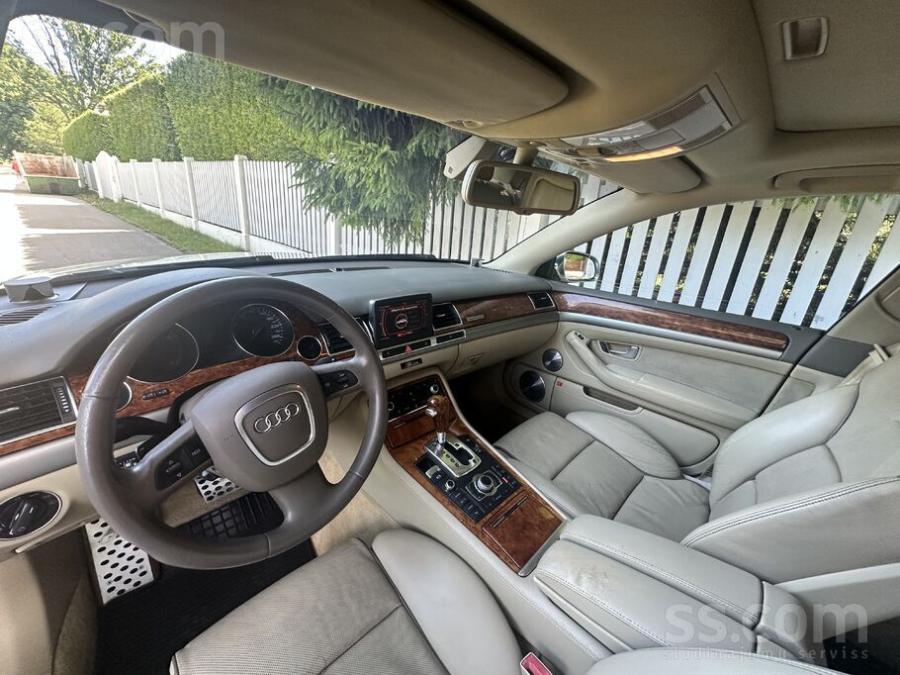 Audi A8 2006 Jūrmala, ar dzinēja tilpumu 4.20 L un nobraukumu 429 tūkst. km par 5950 €, foto 13 vietnē AUTOMOTO.COM.LV