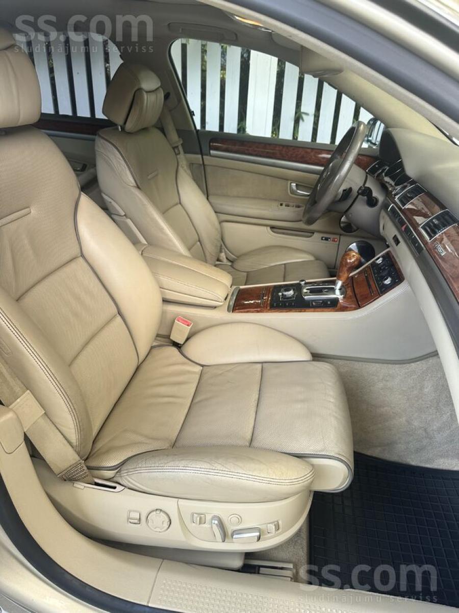 Audi A8 2006 Jūrmala, ar dzinēja tilpumu 4.20 L un nobraukumu 429 tūkst. km par 5950 €, foto 14 vietnē AUTOMOTO.COM.LV