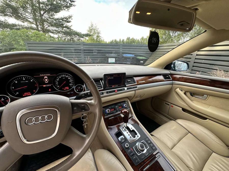 Audi A8 2006 Pakruojis, ar dzinēja tilpumu 4.14 L un nobraukumu 282 tūkst. km par 5200 €, foto 8 vietnē AUTOMOTO.COM.LV