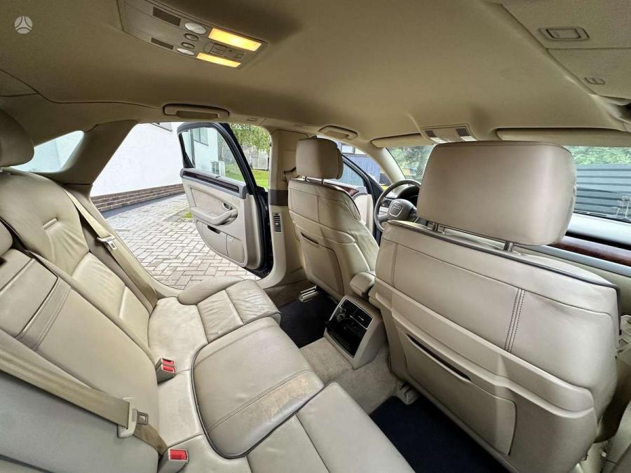 Audi A8 2006 Pakruojis, ar dzinēja tilpumu 4.14 L un nobraukumu 282 tūkst. km par 5200 €, foto 10 vietnē AUTOMOTO.COM.LV