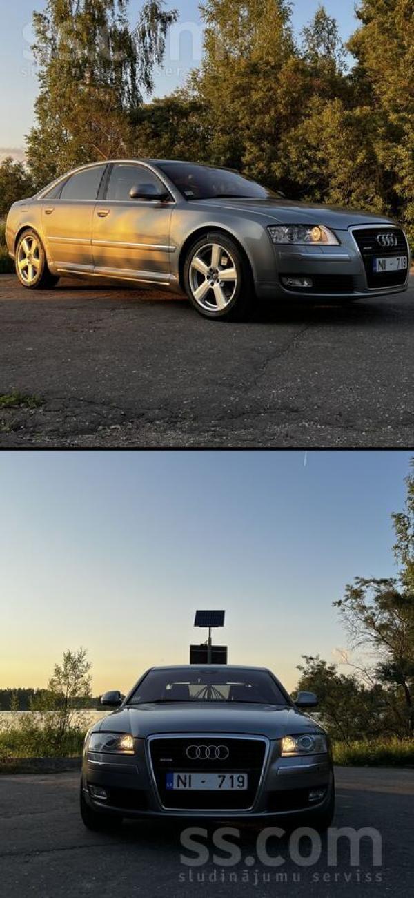 Audi A8 2008 Rīga, ar dzinēja tilpumu 3.00 L un nobraukumu 263 tūkst. km par 8400 €, foto 5 vietnē AUTOMOTO.COM.LV