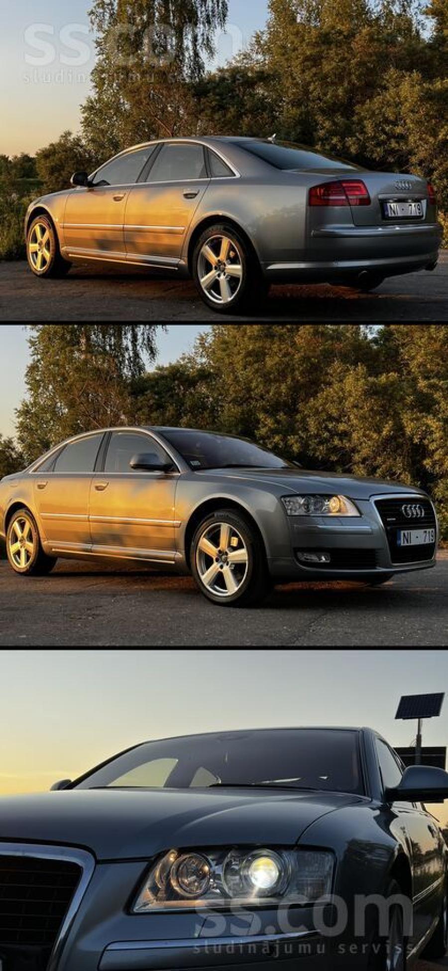 Audi A8 2008 Rīga, ar dzinēja tilpumu 3.00 L un nobraukumu 263 tūkst. km par 8400 €, foto 6 vietnē AUTOMOTO.COM.LV