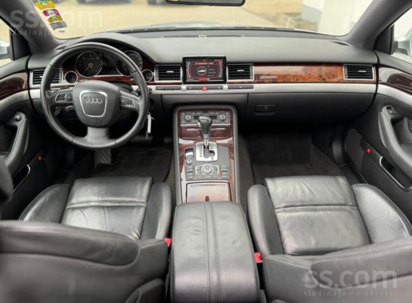 Audi A8 2008 in Riga, with an engine capacity of 3.00 L and mileage of 0 thousand km for 8488 €, photo 5 on AUTOMOTO.COM.LV