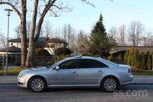 Audi A8 2008 in Riga, with an engine capacity of 3.00 L and mileage of 290 thousand km for 8100 €, photo 4 on AUTOMOTO.COM.LV