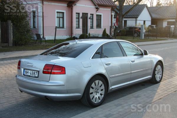 Audi A8 2008 Rīga, ar dzinēja tilpumu 3.00 L un nobraukumu 290 tūkst. km par 8100 €, foto 6 vietnē AUTOMOTO.COM.LV