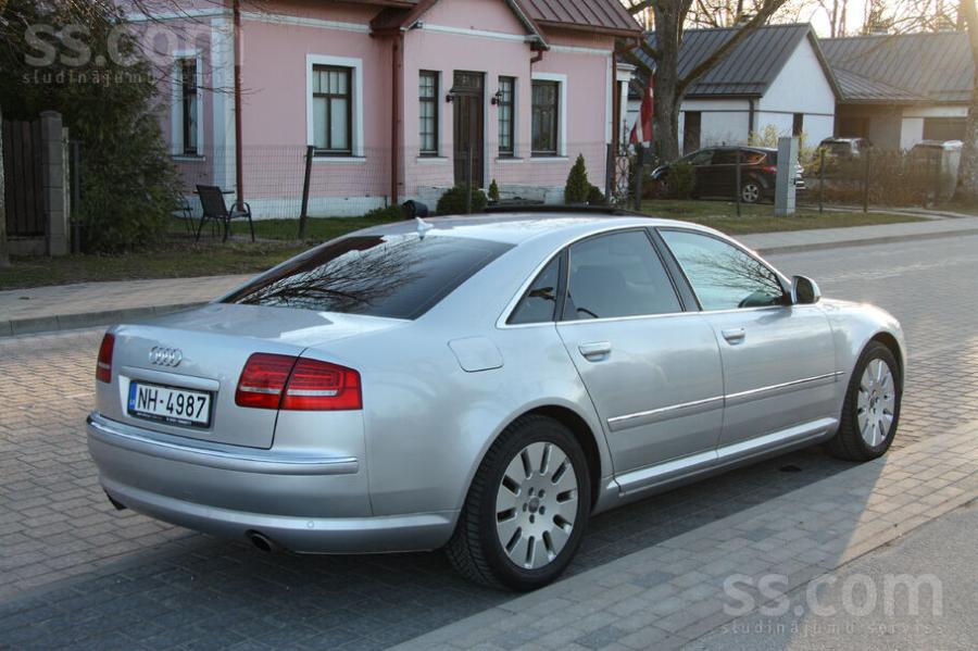 Audi A8 2008 in Riga, with an engine capacity of 3.00 L and mileage of 290 thousand km for 8100 €, photo 7 on AUTOMOTO.COM.LV