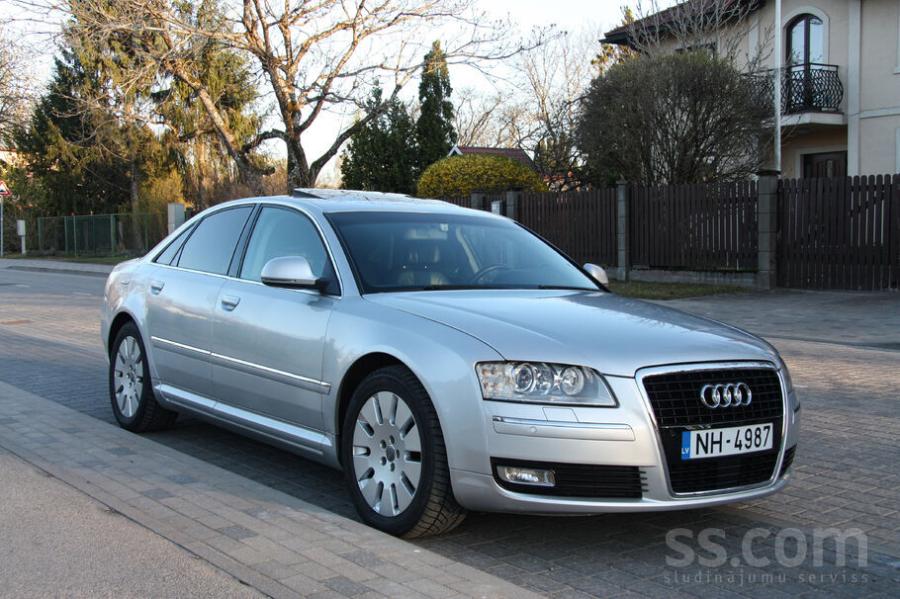 Audi A8 2008 in Riga, with an engine capacity of 3.00 L and mileage of 290 thousand km for 8100 €, photo 8 on AUTOMOTO.COM.LV