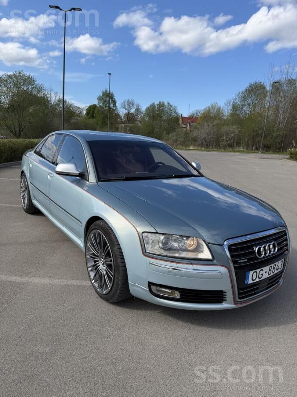 Ауди А8 2008 в Рига, объемом двигателя 4.20 л и пробегом 344 тыс. км за 9100 €, фото 1 на AUTOMOTO.COM.LV