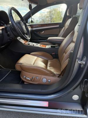 Audi A8 2008 in Riga, with an engine capacity of 4.20 L and mileage of 344 thousand km for 9100 €, photo 18 on AUTOMOTO.COM.LV