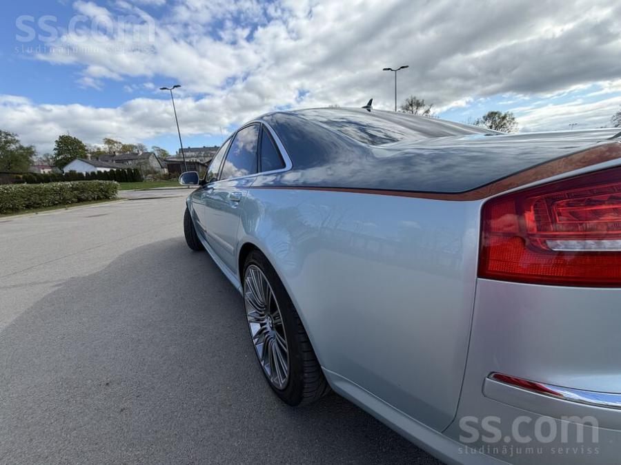 Audi A8 2008 in Riga, with an engine capacity of 4.20 L and mileage of 344 thousand km for 9100 €, photo 23 on AUTOMOTO.COM.LV