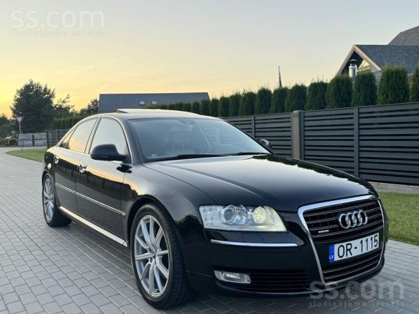 Audi A8 2008 in Riga, with an engine capacity of 4.20 L and mileage of 198 thousand km for 7700 €, photo 6 on AUTOMOTO.COM.LV
