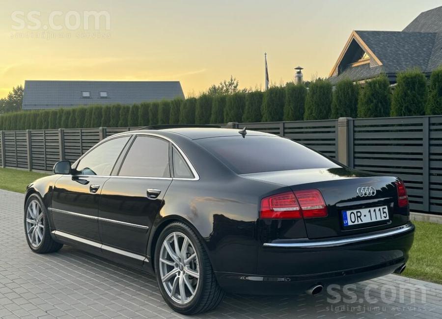 Audi A8 2008 Rīga, ar dzinēja tilpumu 4.20 L un nobraukumu 198 tūkst. km par 7700 €, foto 8 vietnē AUTOMOTO.COM.LV