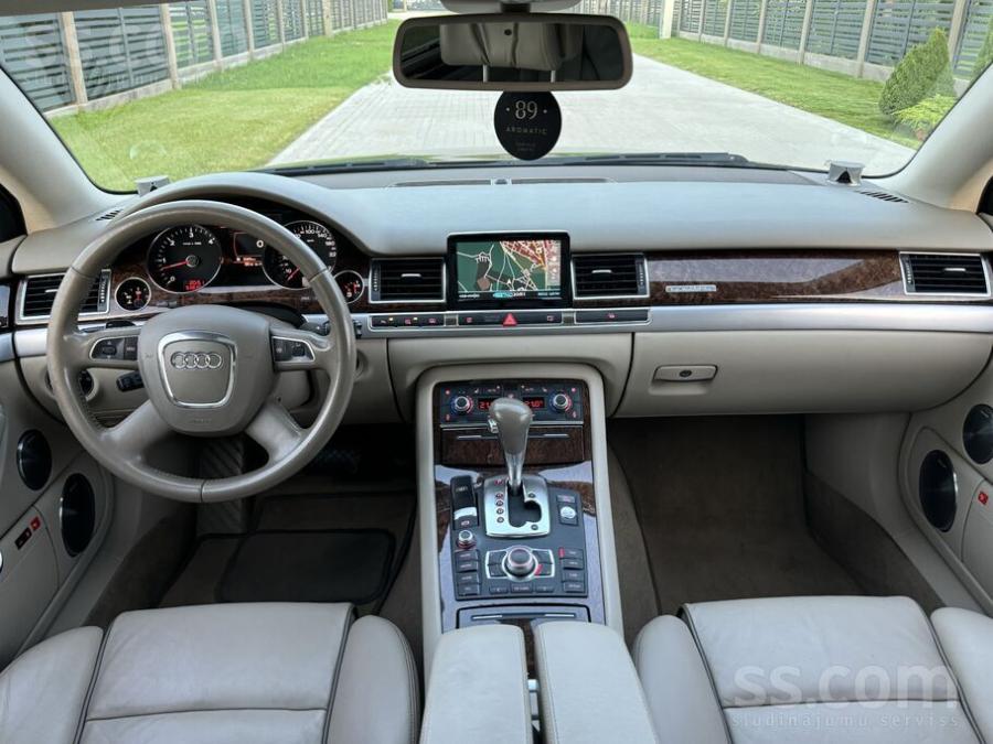 Audi A8 2008 Rīga, ar dzinēja tilpumu 4.20 L un nobraukumu 198 tūkst. km par 7700 €, foto 11 vietnē AUTOMOTO.COM.LV