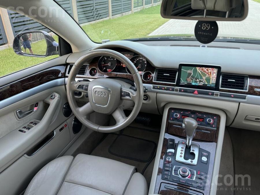 Audi A8 2008 Rīga, ar dzinēja tilpumu 4.20 L un nobraukumu 198 tūkst. km par 7700 €, foto 13 vietnē AUTOMOTO.COM.LV