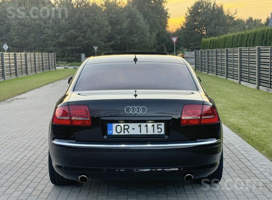 Audi A8 2008 Rīga, ar dzinēja tilpumu 4.20 L un nobraukumu 198 tūkst. km par 7700 €, foto 23 vietnē AUTOMOTO.COM.LV